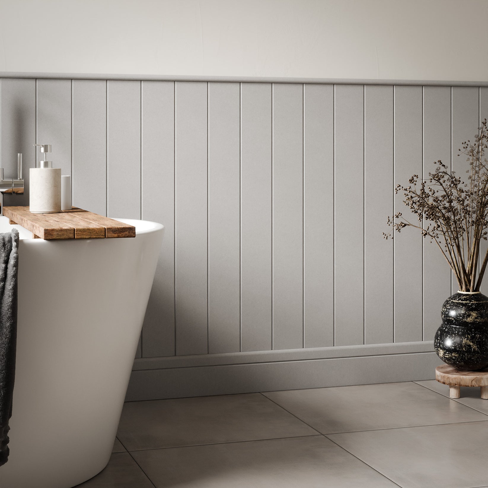 1x Tongue & Groove Style Panel H800mm – DIY Wall Panelling Ltd